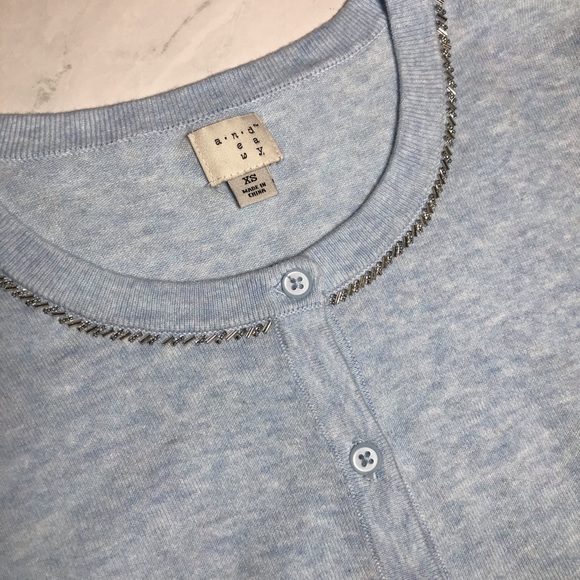 Sweaters | A N D E A W Y Suter Suter Azul Cielo | Poshmark